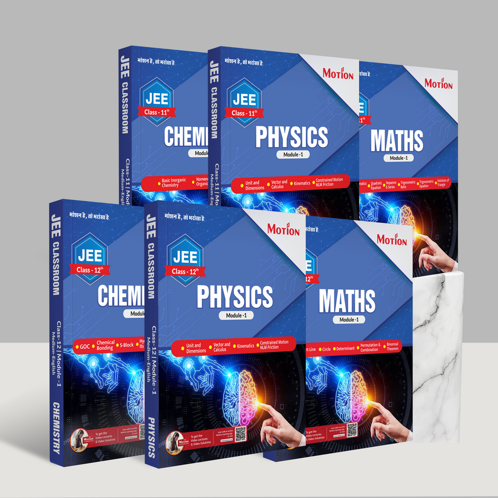 JEE Complete Study Material For 11th + 12th Class Students – Motion
